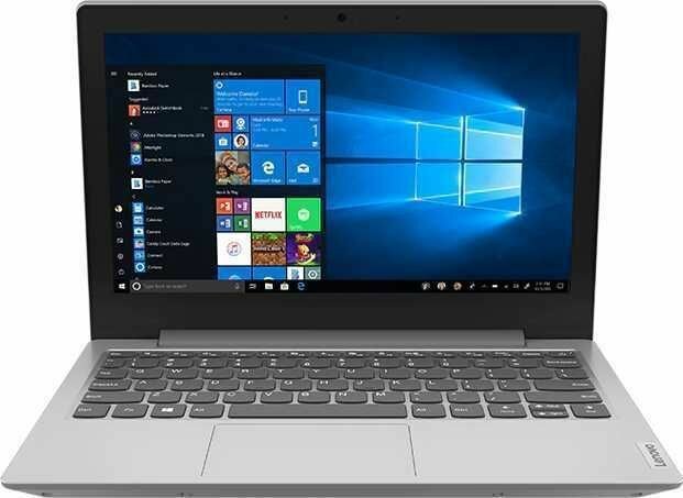 11,6" Ноутбук Lenovo IdeaPad 1 11ADA05 (82GV003VRU) серый - 1366x768, TN, AMD Athlon Silver 3050E, ядра: 2 x 1,4 ГГц, 4 ГБ, SSD 128 ГБ, AMD Radeon, Windows 10 Home