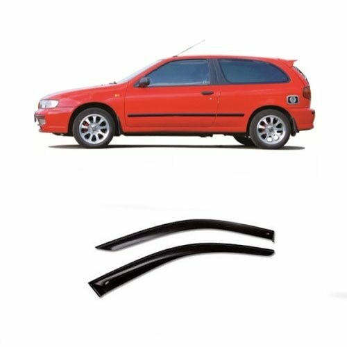 Дефлекторы боковых окон NISSAN Almera Ниссан Альмера (N16/B10) (2000-2013) / Sunny Санни (N16) (2000-2006)
