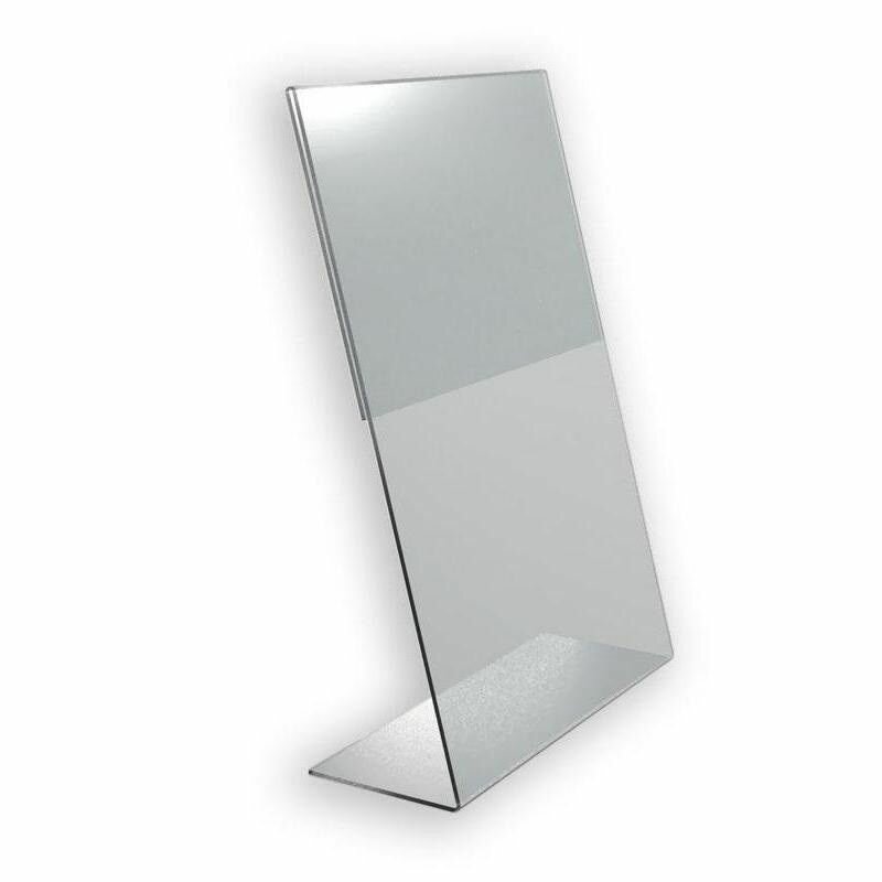 Подставка Attache настольная односторонняя, А4, 210х297мм, вертикальная, 10шт/уп, акрил