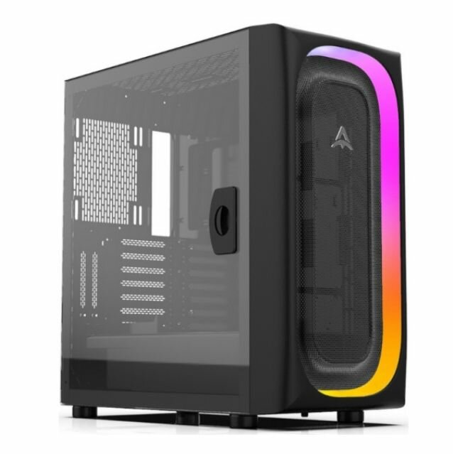 Компьютерный корпус ALSEYE Ai Pro-B (AI PRO-B (HALO PRO)) черный - Midi Tower, E-ATX, USB 3.2 Gen 1 Type-C