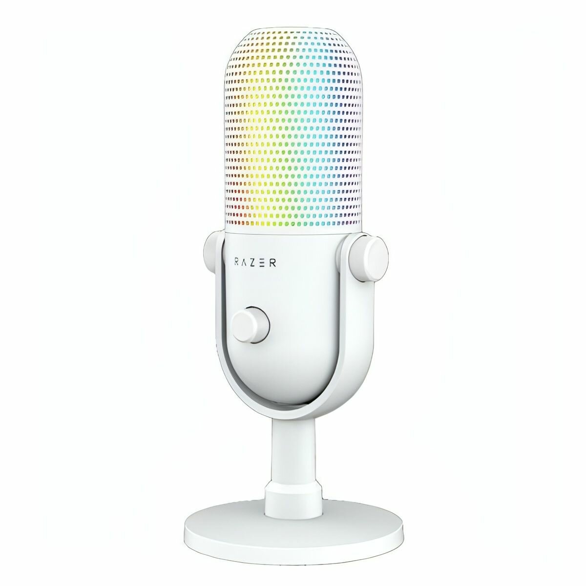 Игровой микрофон для компьютера Razer Seiren V3 Chroma белый (RZ19-05060200-R3M1)