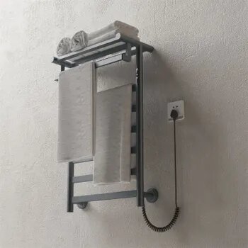 Полотенцесушитель Электрический 500мм 800мм форма Лесенка