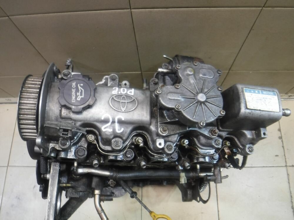 Двигатель Toyota Carina E 2C 1900064770