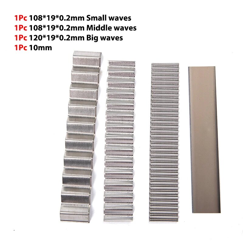 Набор из 4 шт. резаков для глины из нержавеющей стали