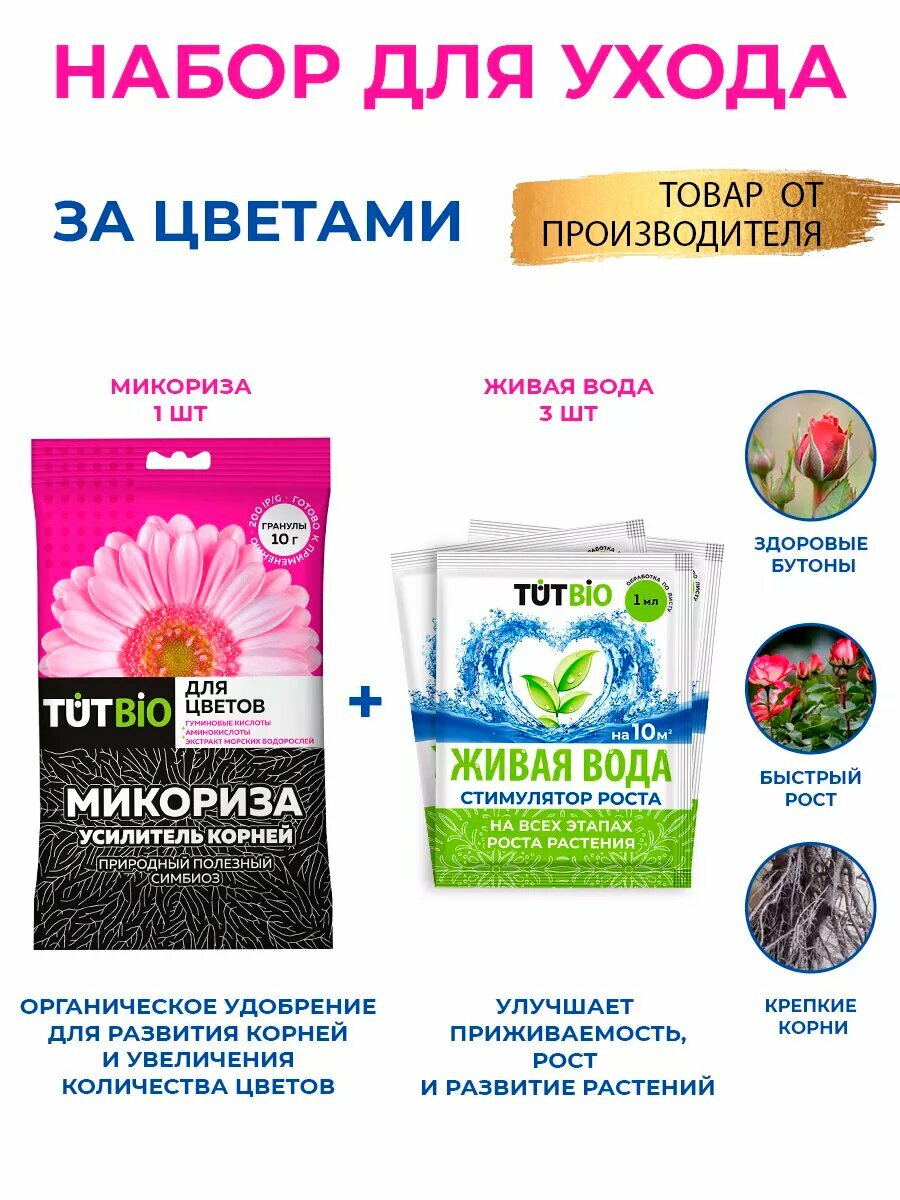 Набор биостимуляторов роста и корнеобразования