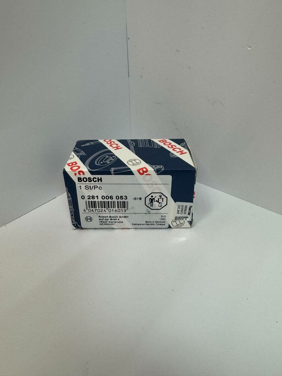 Датчик давления топливной рампы BOSCH 0281006053 MAN IVECO VOLVO