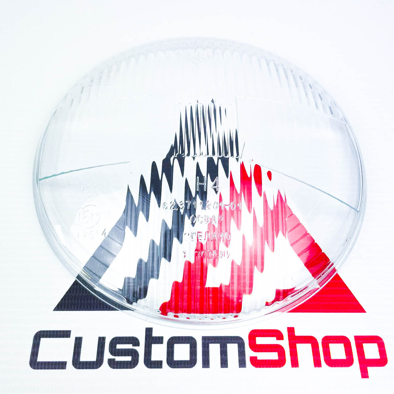 Стекло фары ВАЗ 2101 , 2102 , Нива 4x4