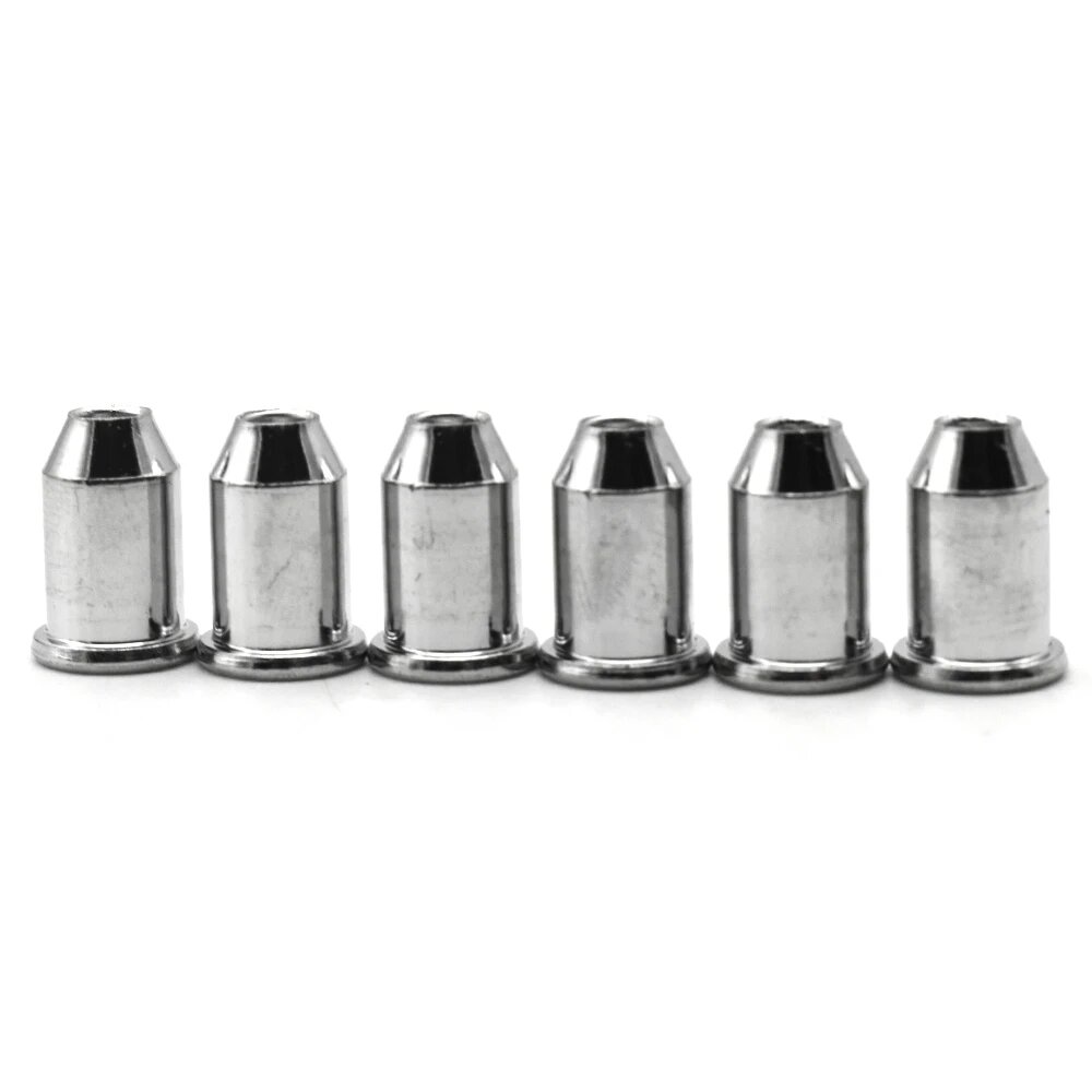 Втулки для крепления струн SoulDiM Chrome x6Pcs, серебряные