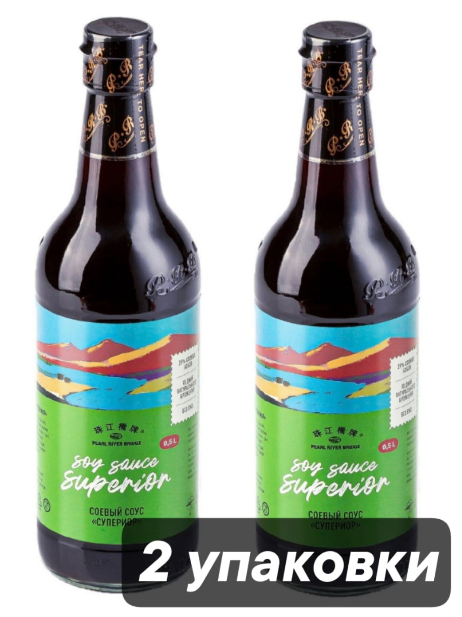 Соус Pearl River Bridge Соевый светлый, 500 мл 2 шт