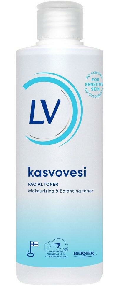 Тоник LV для лица гипоаллергенный для всех типов кожи, 250 мл