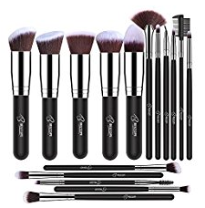 16pcs Makeup Brush Set Professional Blending Face Powder Eye Shadows Brushes for Women