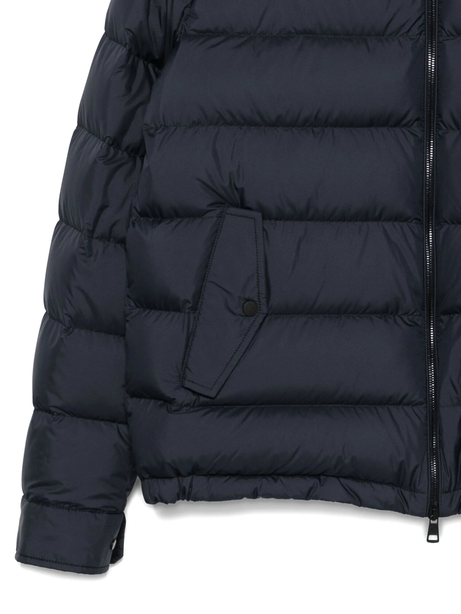 Куртка Moncler Zip-up padded jacket, размер 56, blue — фото 1