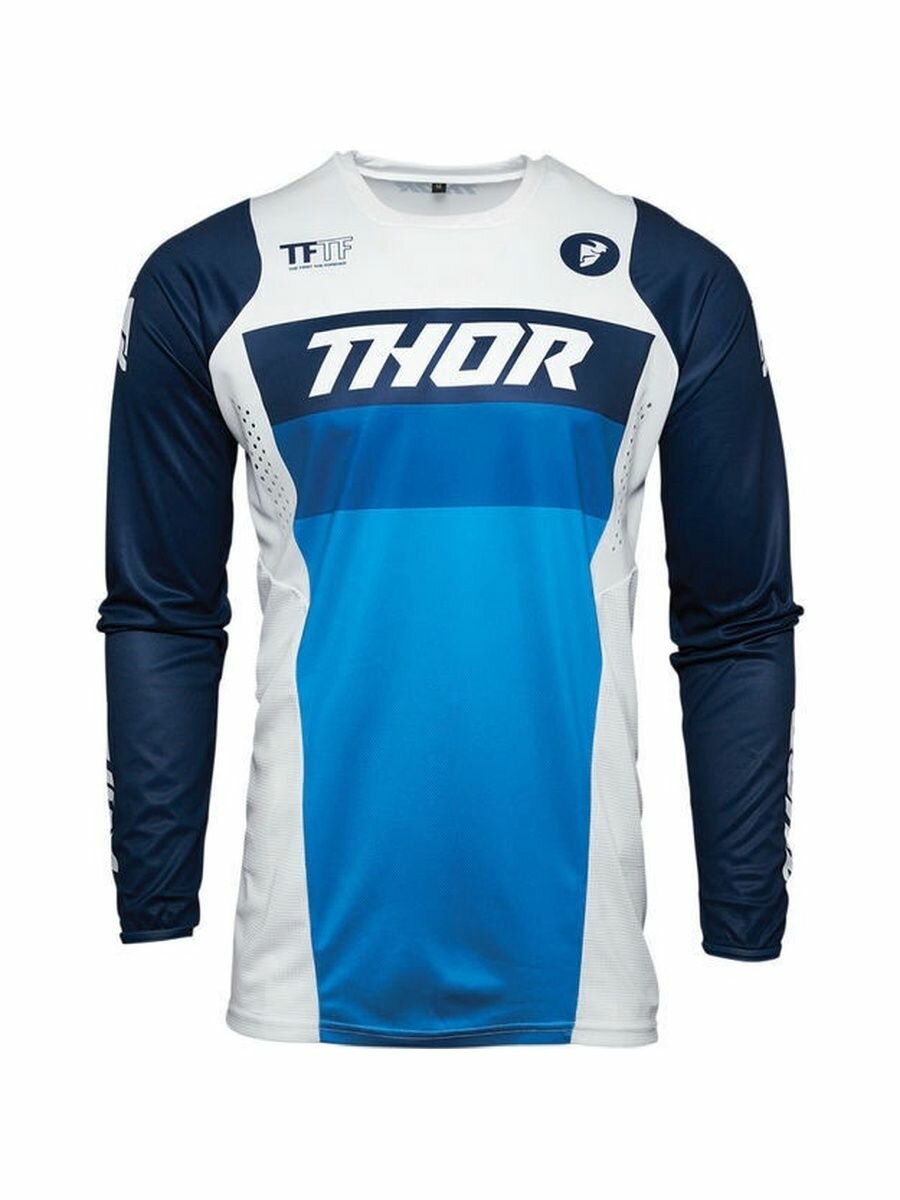 Джерси THOR S20 PULSE RACER WHITE/NAVY S