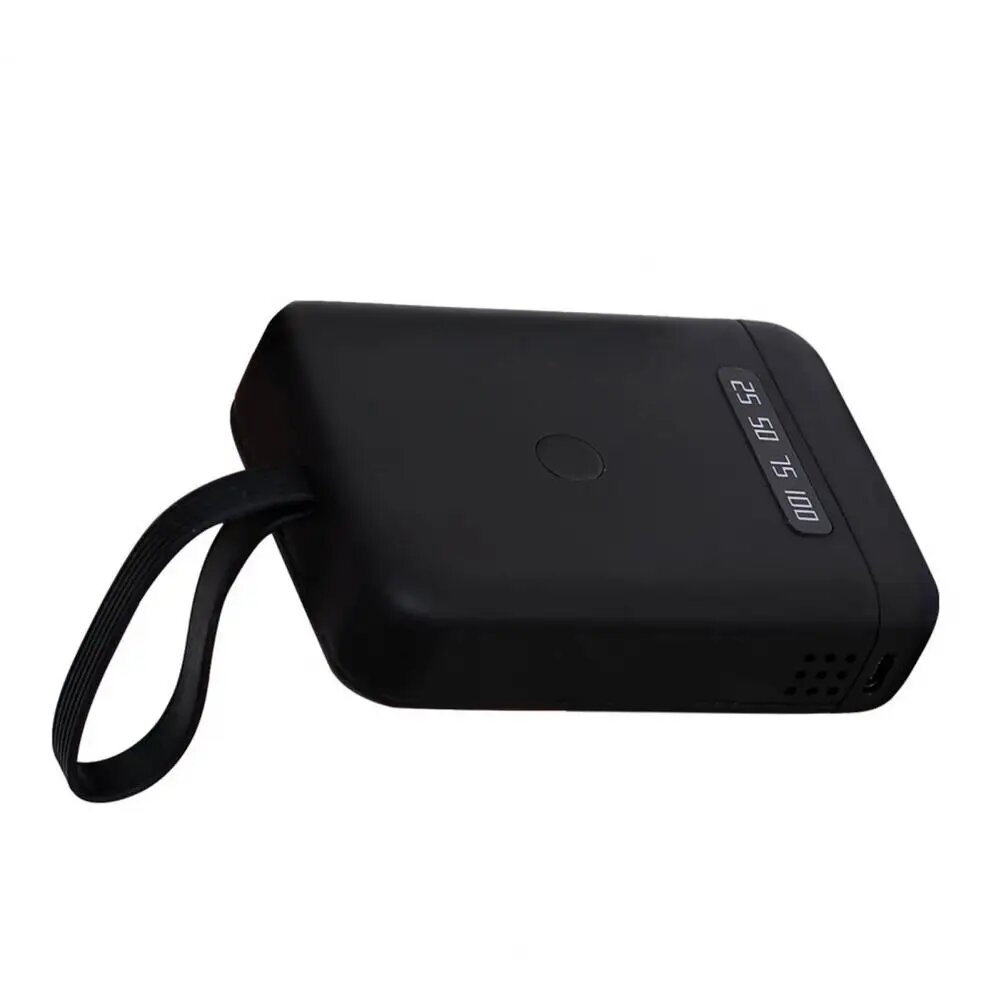 Портативная перезаряжаемая лампа для наращивания волос 405 нм Черный