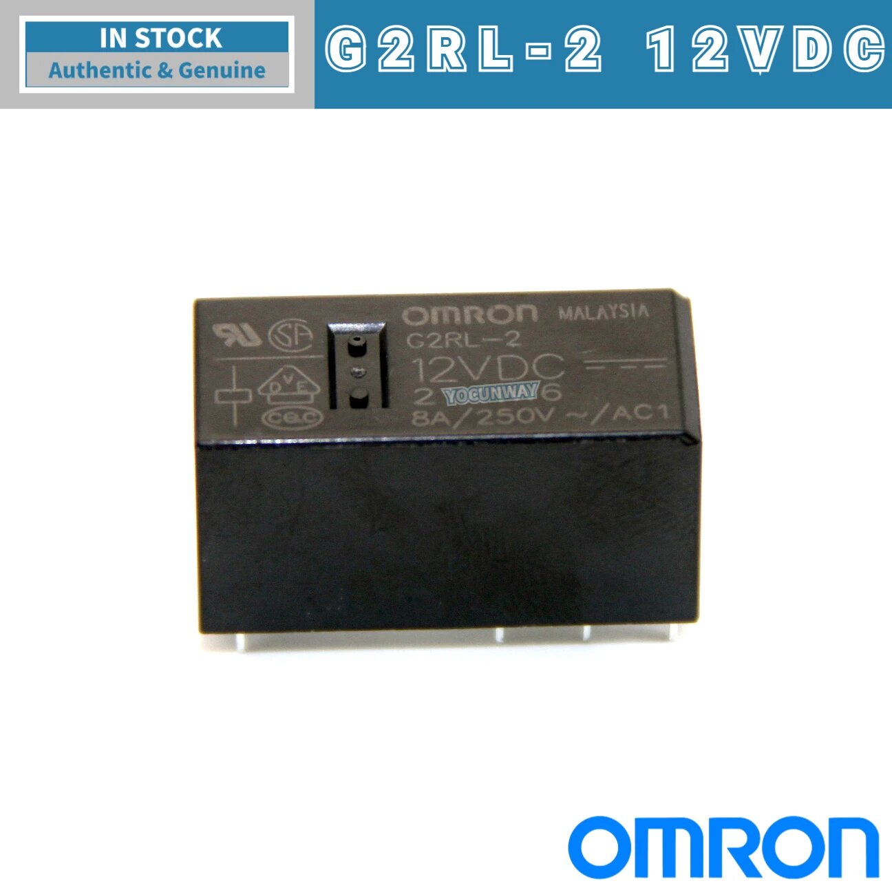 Реле мощности OMRON G2RL-1-E-2 2-12VDC(5PIN8A)