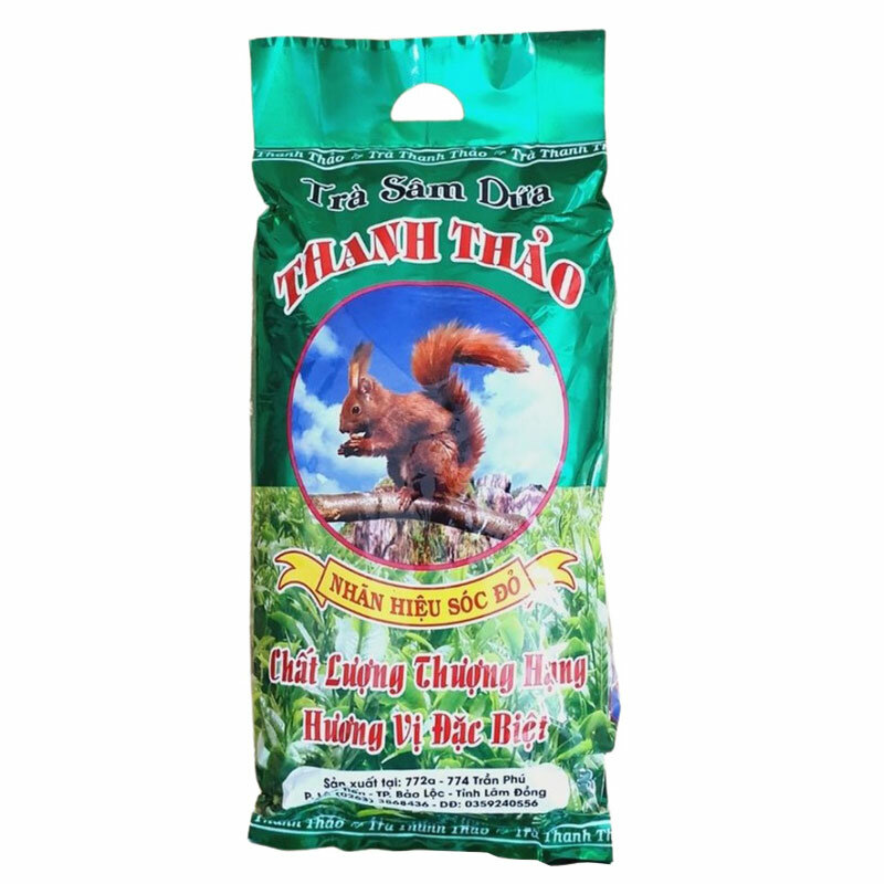 Вьетнамский зеленый чай Tra Sam Dua с ананасом и женьшенем Thanh Thao - очищение организма и укрепление здоровья
