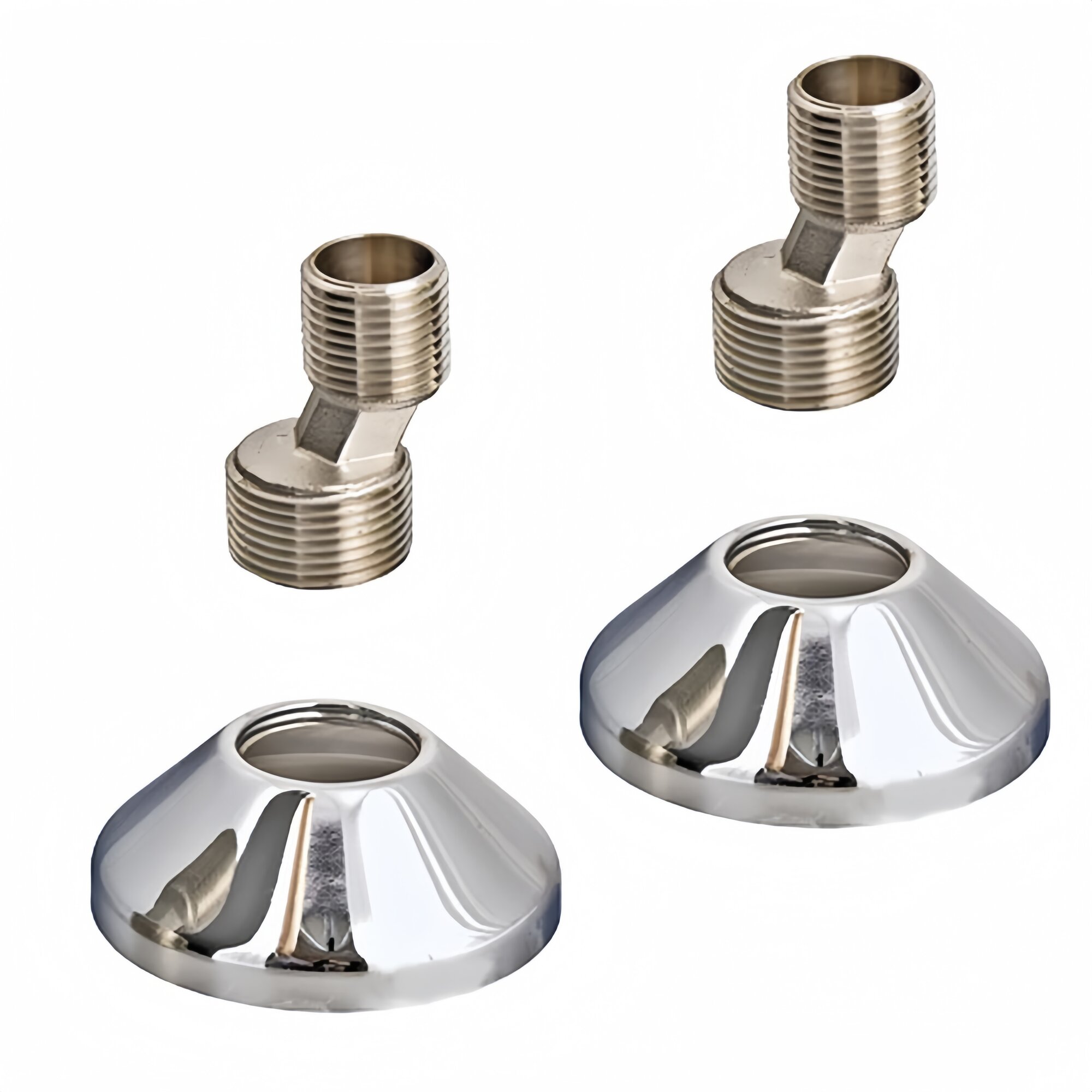 Эксцентрик LUXON, с коническим отражателем, сталь, хром 1/2"х3/4"