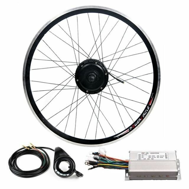 Мотор-колесо редукторное 500Вт, зад. 24", 36В/48В набор (Green-DDK)