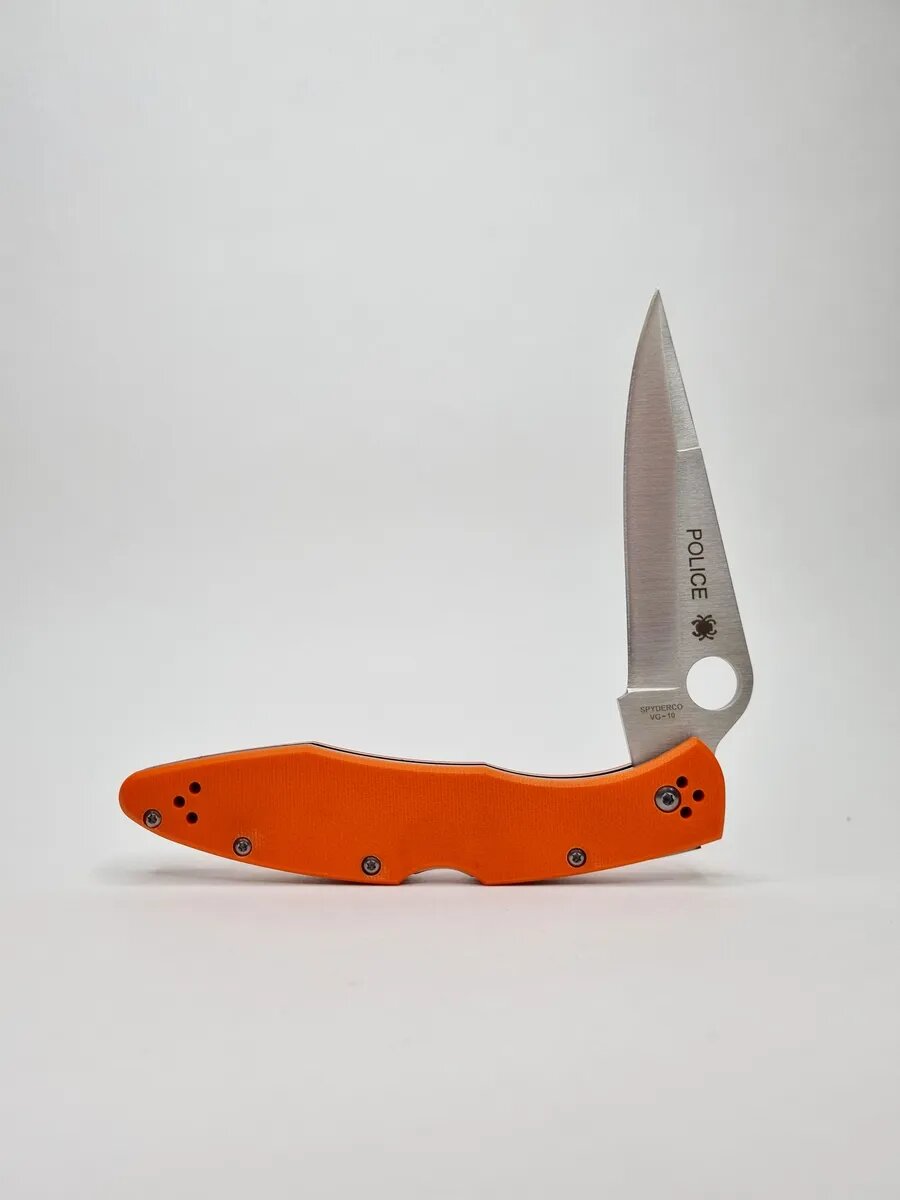 Нож складной Police из стали VG-10