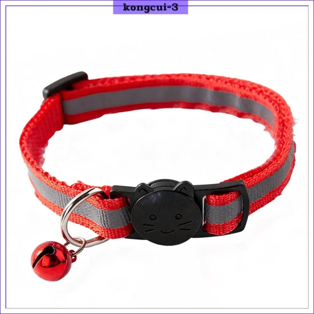 Кошачий поводок с колокольчиком, прочный, удобный, отражающий, для безопасного использования питомцами