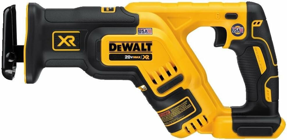 Бесщеточная аккумуляторная сабельная пила DeWalt DCS367N 20V Li-Ion без аккумулятора и зарядного устр-ва (Сборка США)