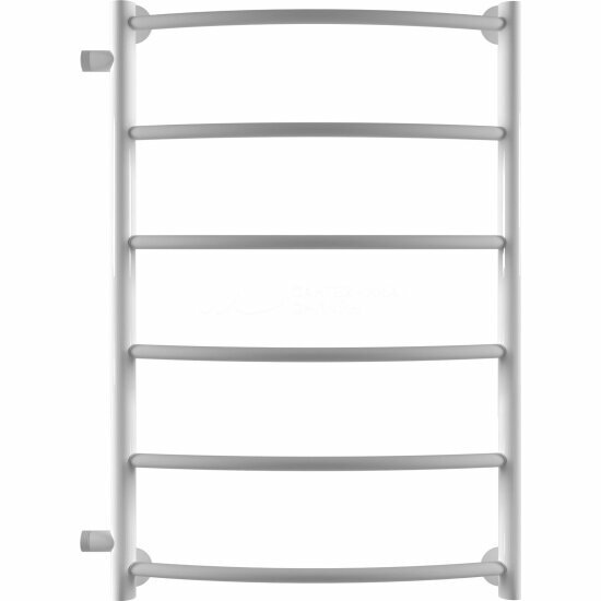 Полотенцесушитель Indigo® Arc LASW70-40WM-б/п-60 б/п (н. р.1") 70/40 м/о 60 бок. подкл. (к-2, Белый матовый)