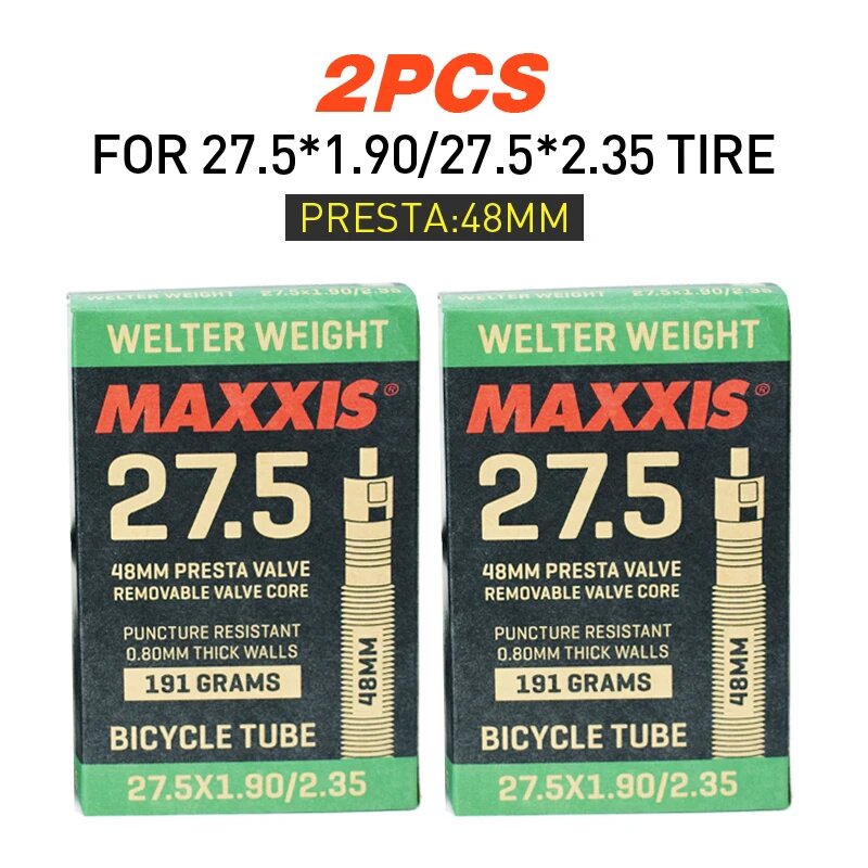 2 шт, сверхлегкие камеры MAXXIS для горного велосипеда