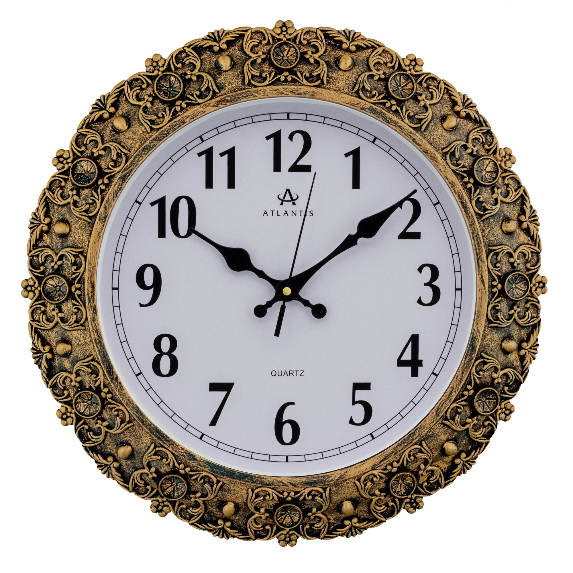 Часы настенные Atlantis TLD-35195A dark brown