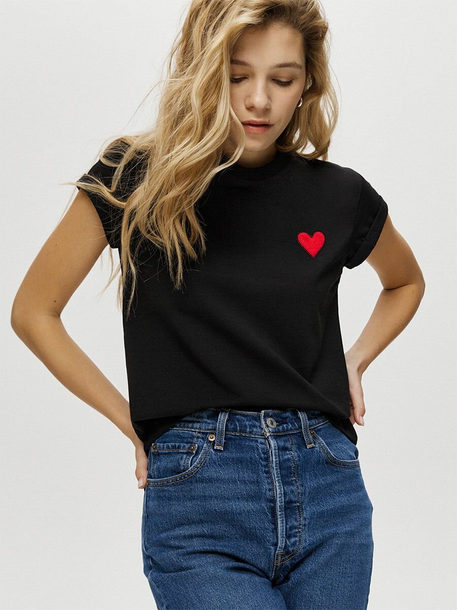 Футболка с сердечком