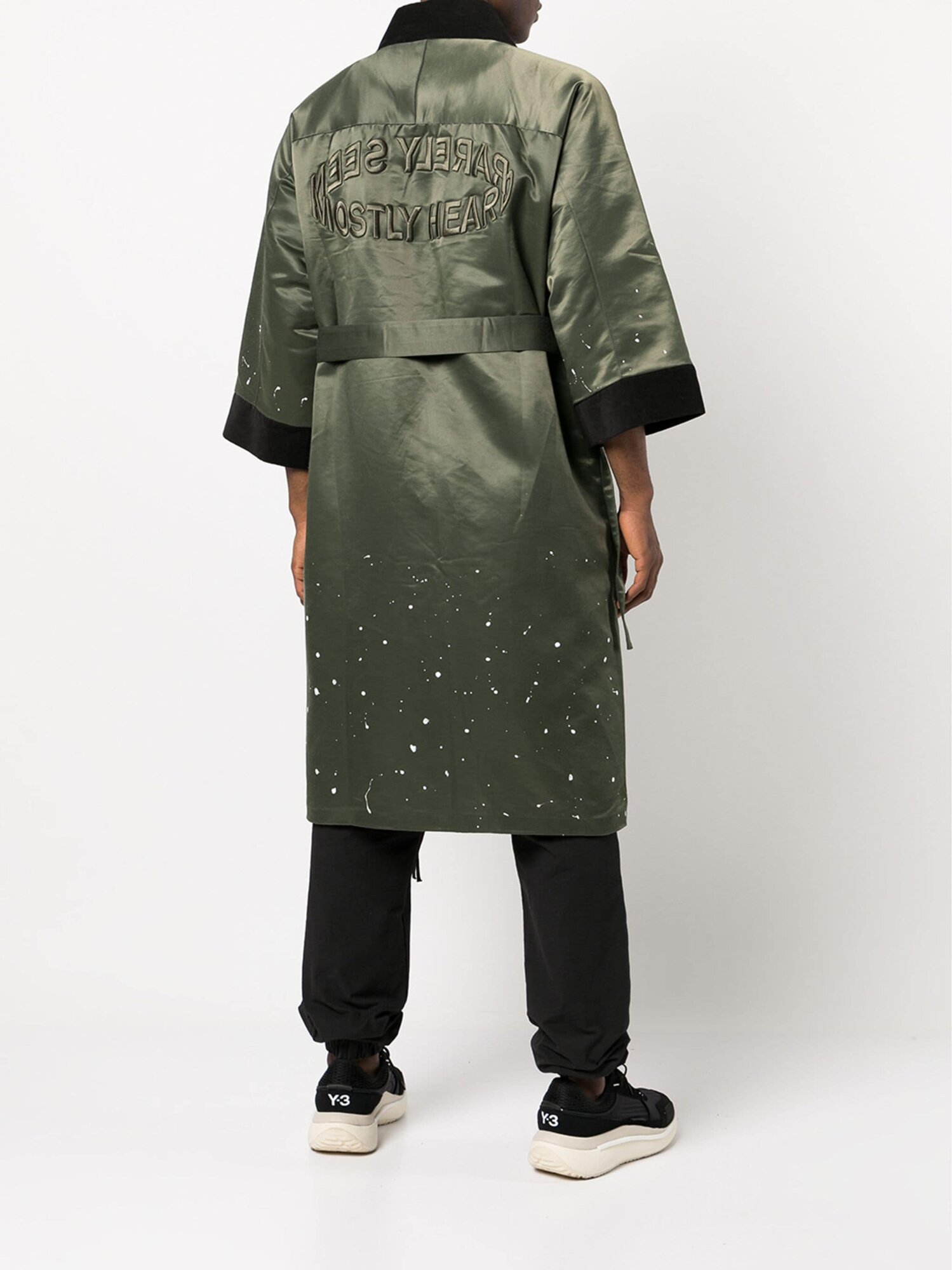 Халат Mostly Heard Rarely Seen Kimono Robe, размер 52, green — фото 1