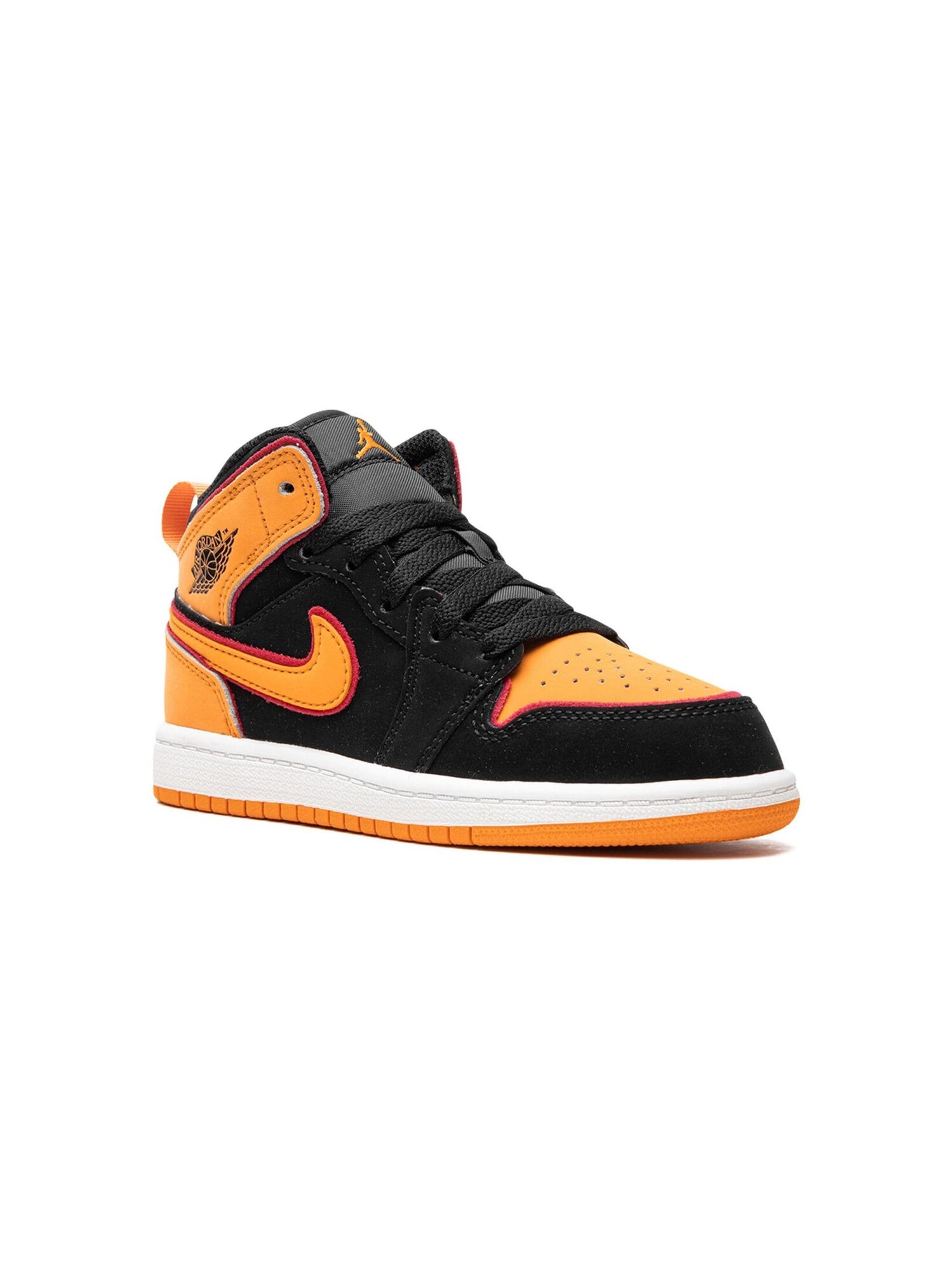 Кроссовки Air Jordan 1 Mid Vivid Orange