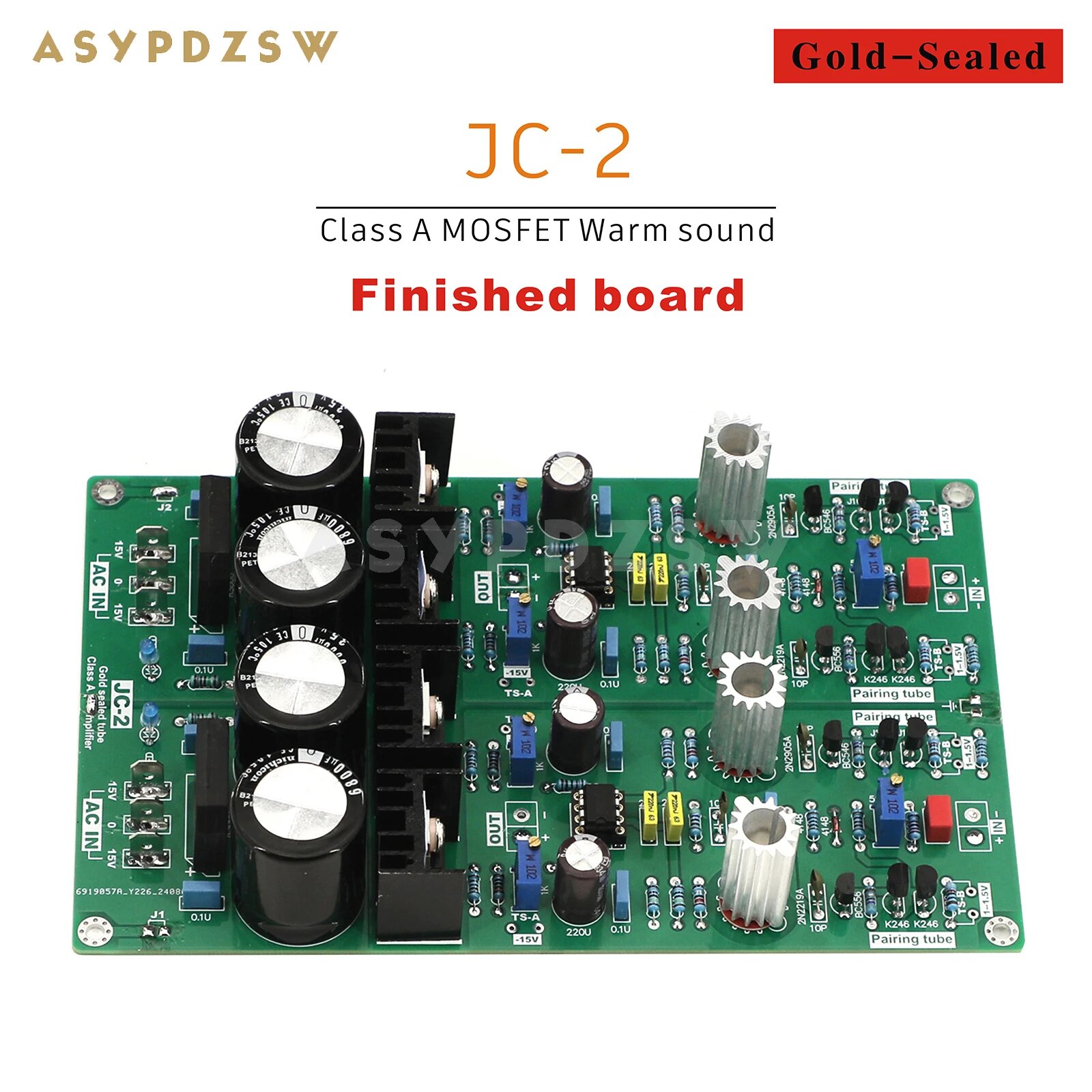 ASYPDZSW Mark JC-2 Предусилитель Finished board