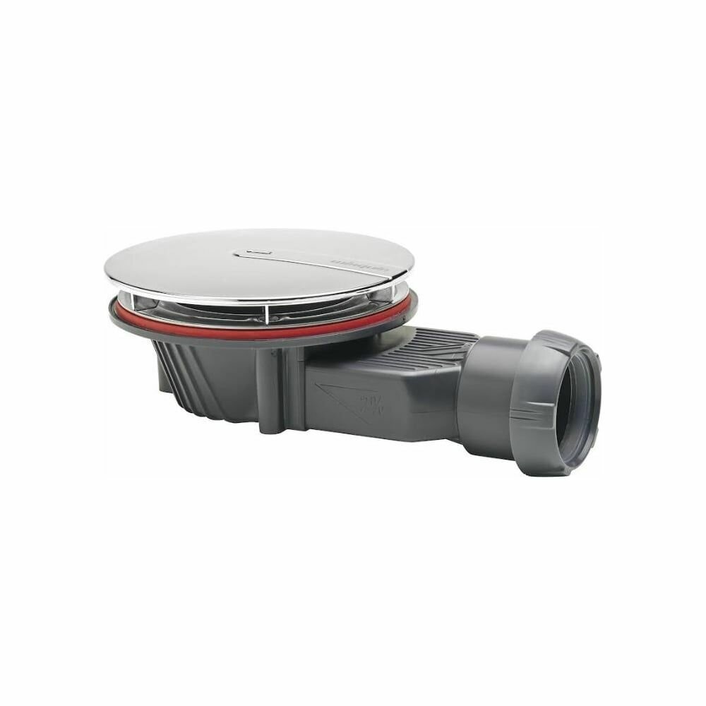 Сифон для душевого поддона Wirquin SLIM сверхплоский сухой затвор слив D90 мм 30723365