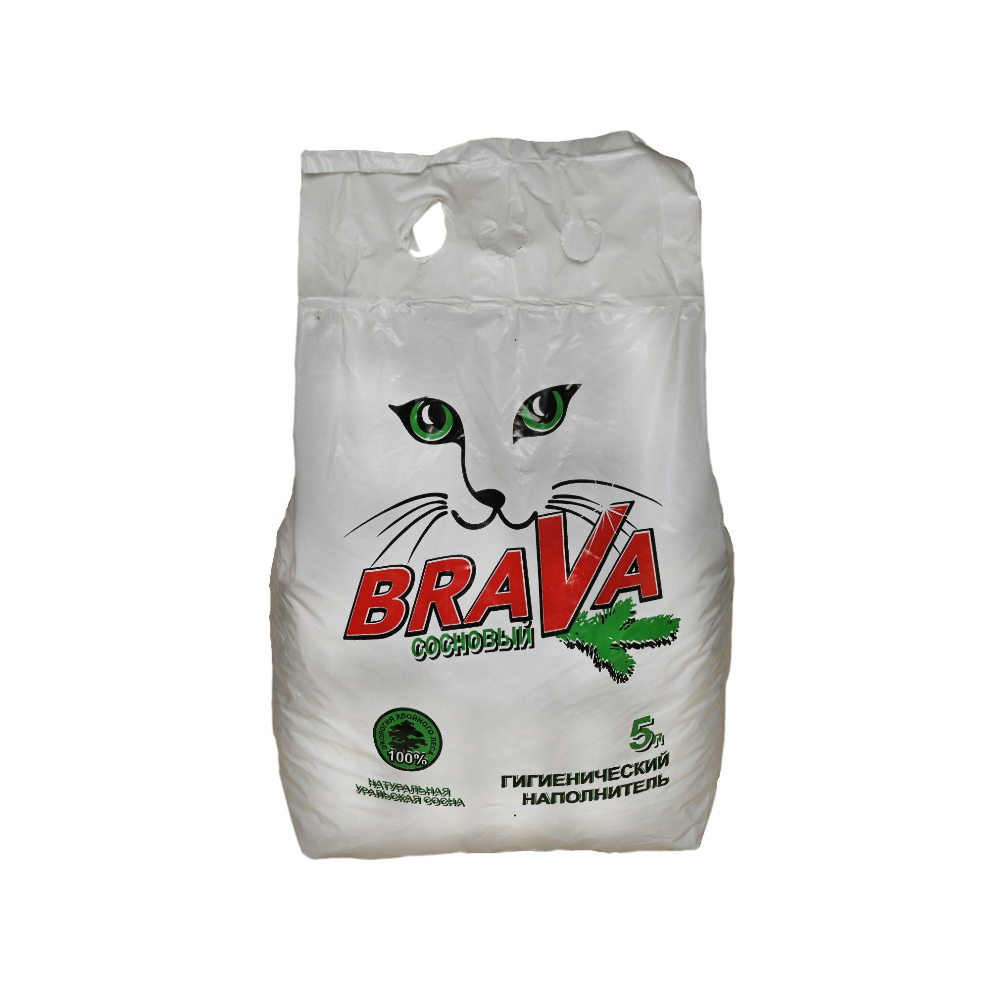 Brava Наполнитель древесный сосновый 5л