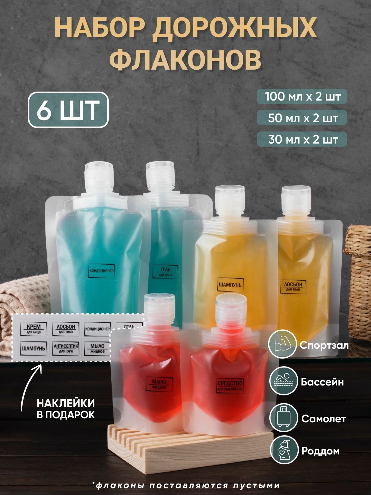 Дорожный флакон