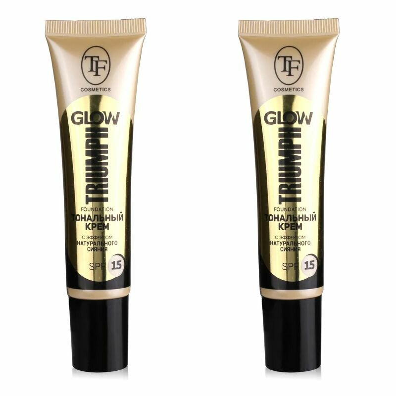 TF cosmetics крем тональный GLOW TRIUMF FOUNDATION тон 202 светло-ванильный ,2шт