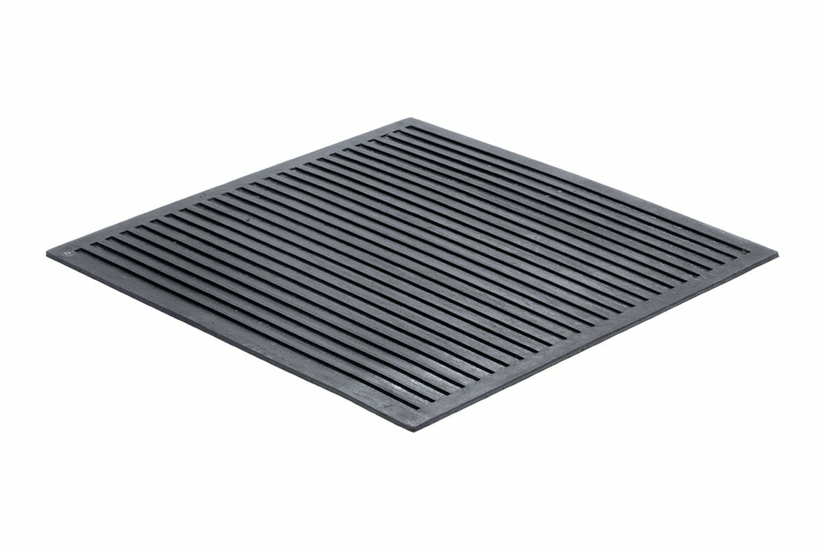 HIMPT Коврик диэлектрический (500x500 мм, 1,9 кг) гост 4997-75 00007100001