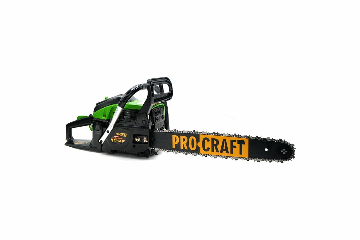 Бензопила ручная PROCRAFT металл. стартер GS450