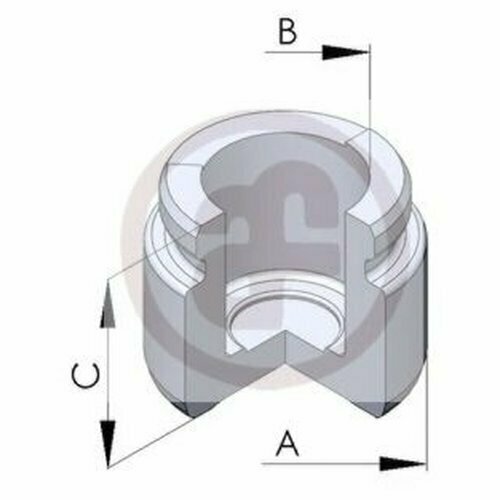 Поршень тормозного суппорта Seinsa/Autofren d025229 для Chrysler Crossfire; Mercedes C-CLASS CL203, S202, S203, W202, W203, CLC-CLASS CL203,
