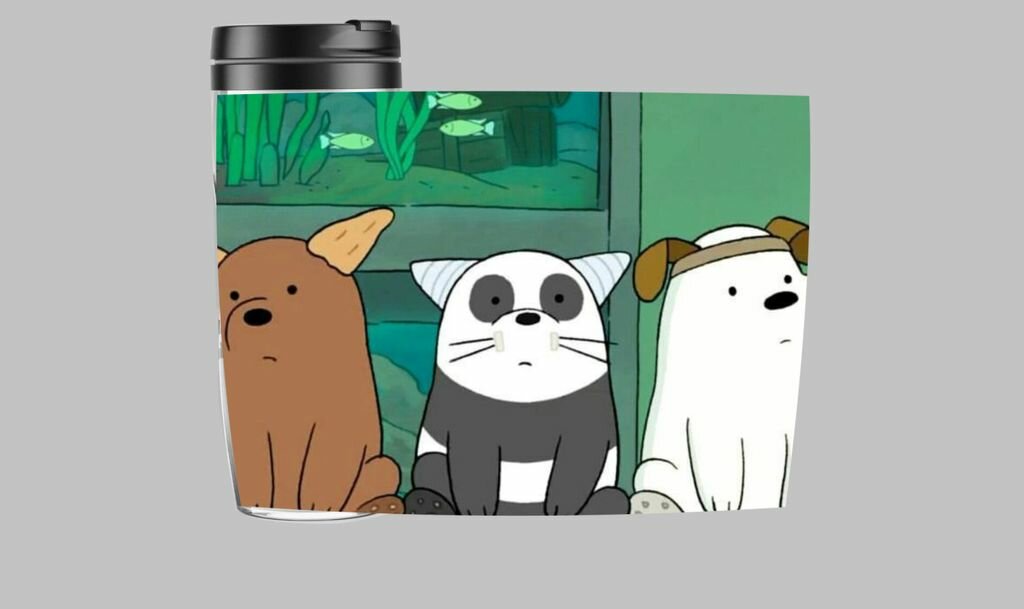 Термокружка Вся правда о медведях/ We Bare Bears №27