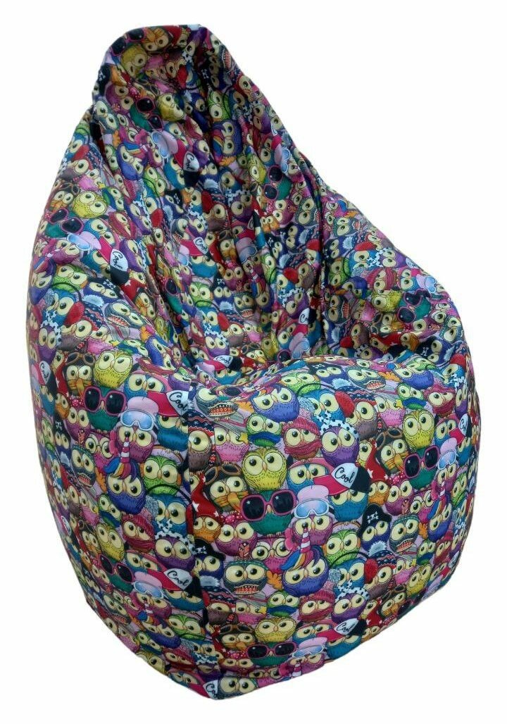 Кресло-мешок Груша совы XXXL