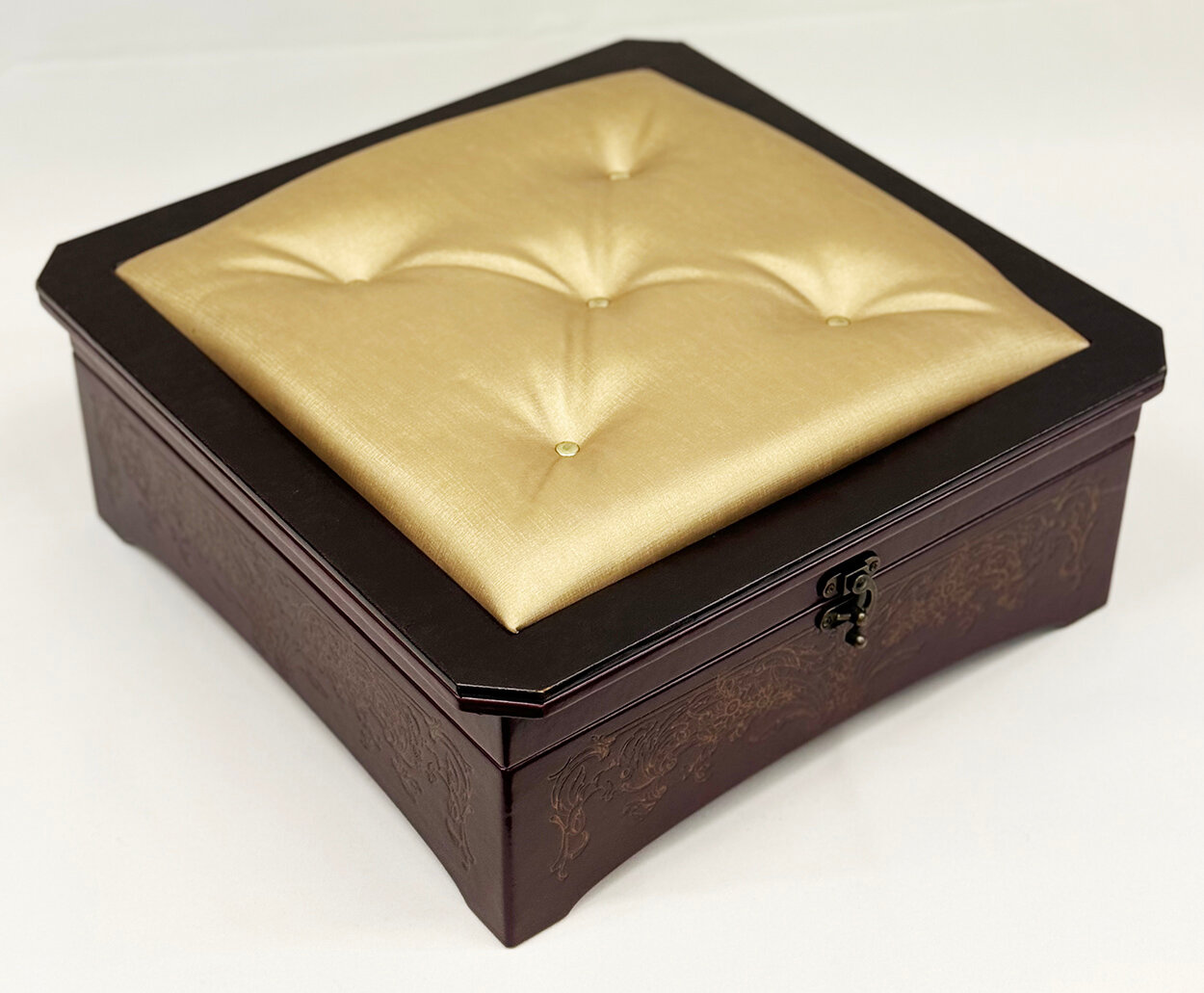 Шкатулка интерьерная "Ткань"