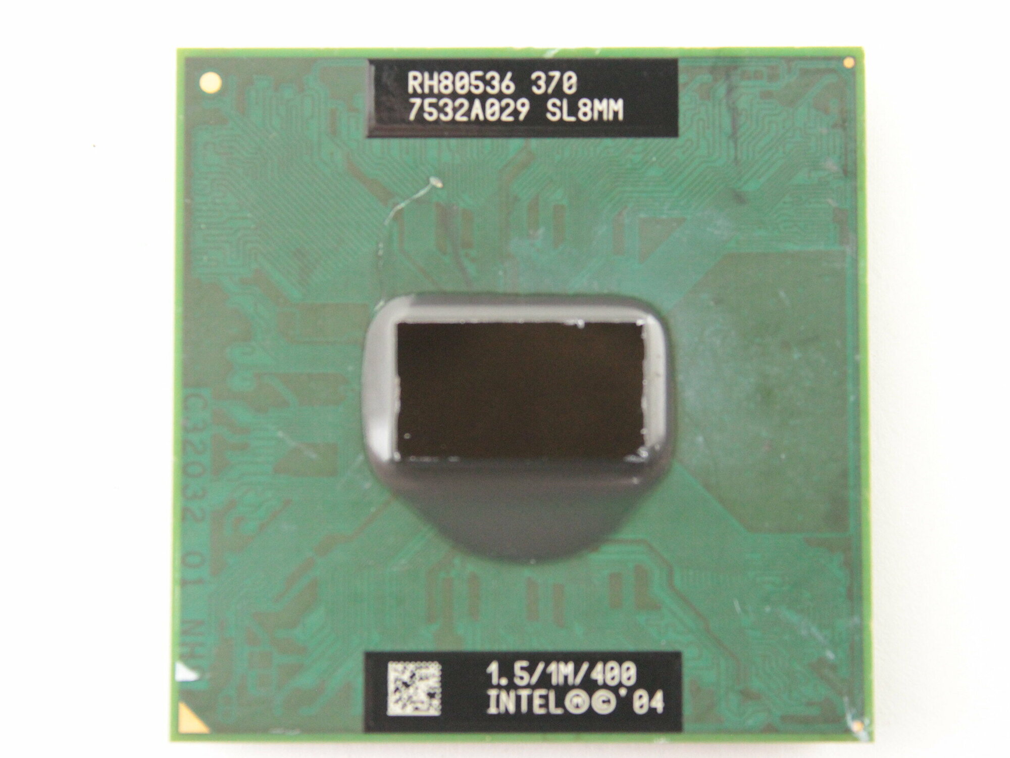 Процессор для ноутбука Intel Celeron M370 (1M Cache, 1.50 GHz, 400 MHz) [SL8MM]