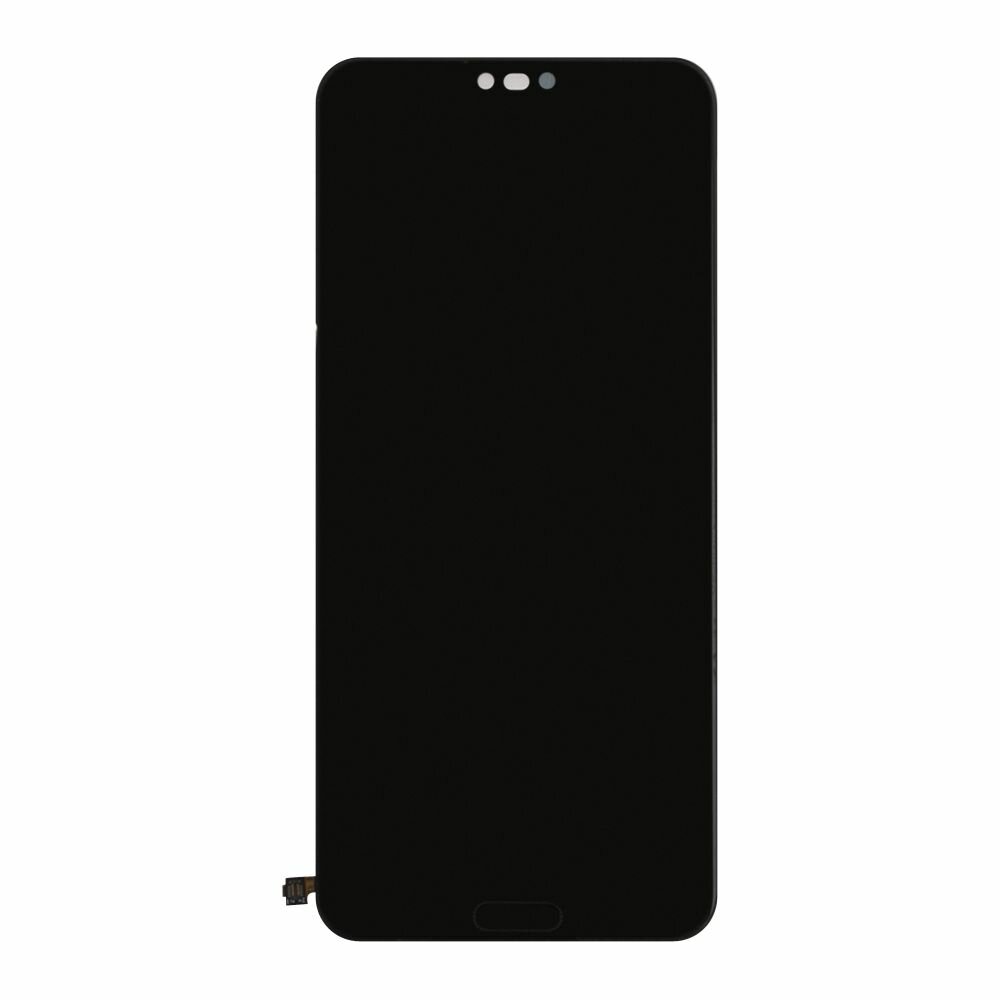 LCD дисплей для Huawei Honor 10 (COL-L29) с тачскрином со сканером отпечатка пальца (черный) 100% OR