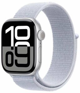 Смарт-часы Apple Watch Series 10 46mm Silver Aluminium Case with Blue ...