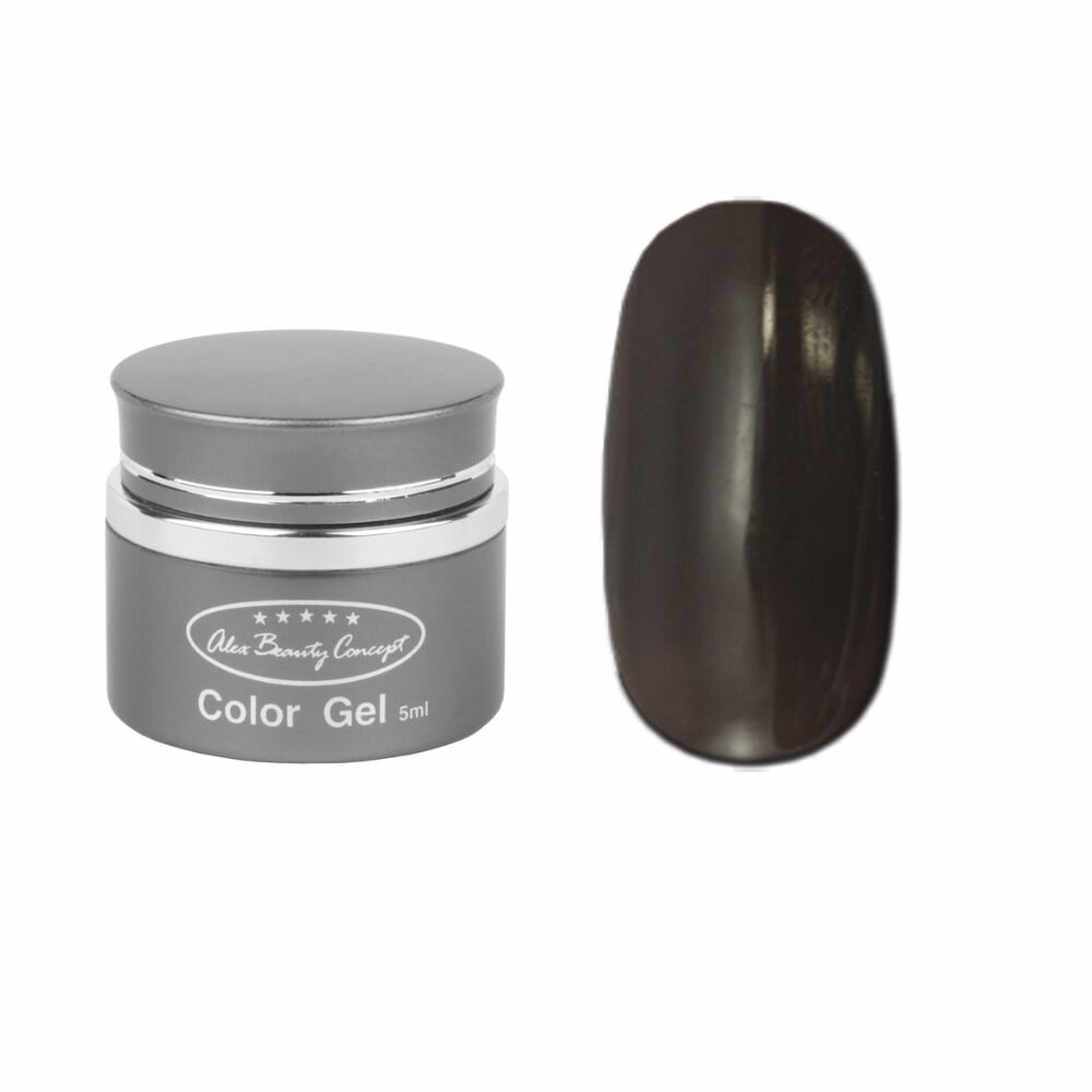 Alex Beauty Concept Цветной эластичный гель для ногтей Neo Teck Color Gel, цвет красный 69741, 5 мл