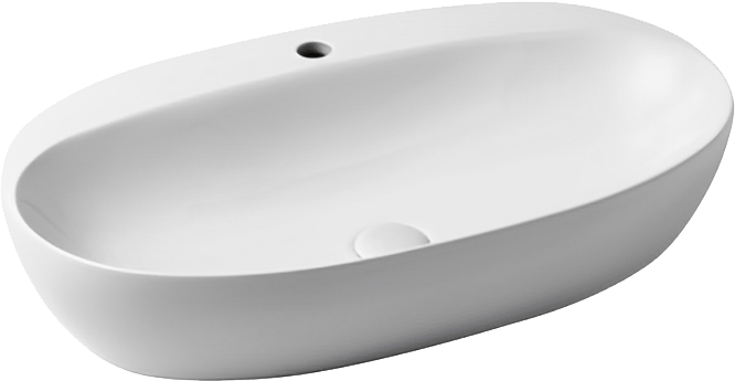 Раковина Azzurra Elegance 70 овальная