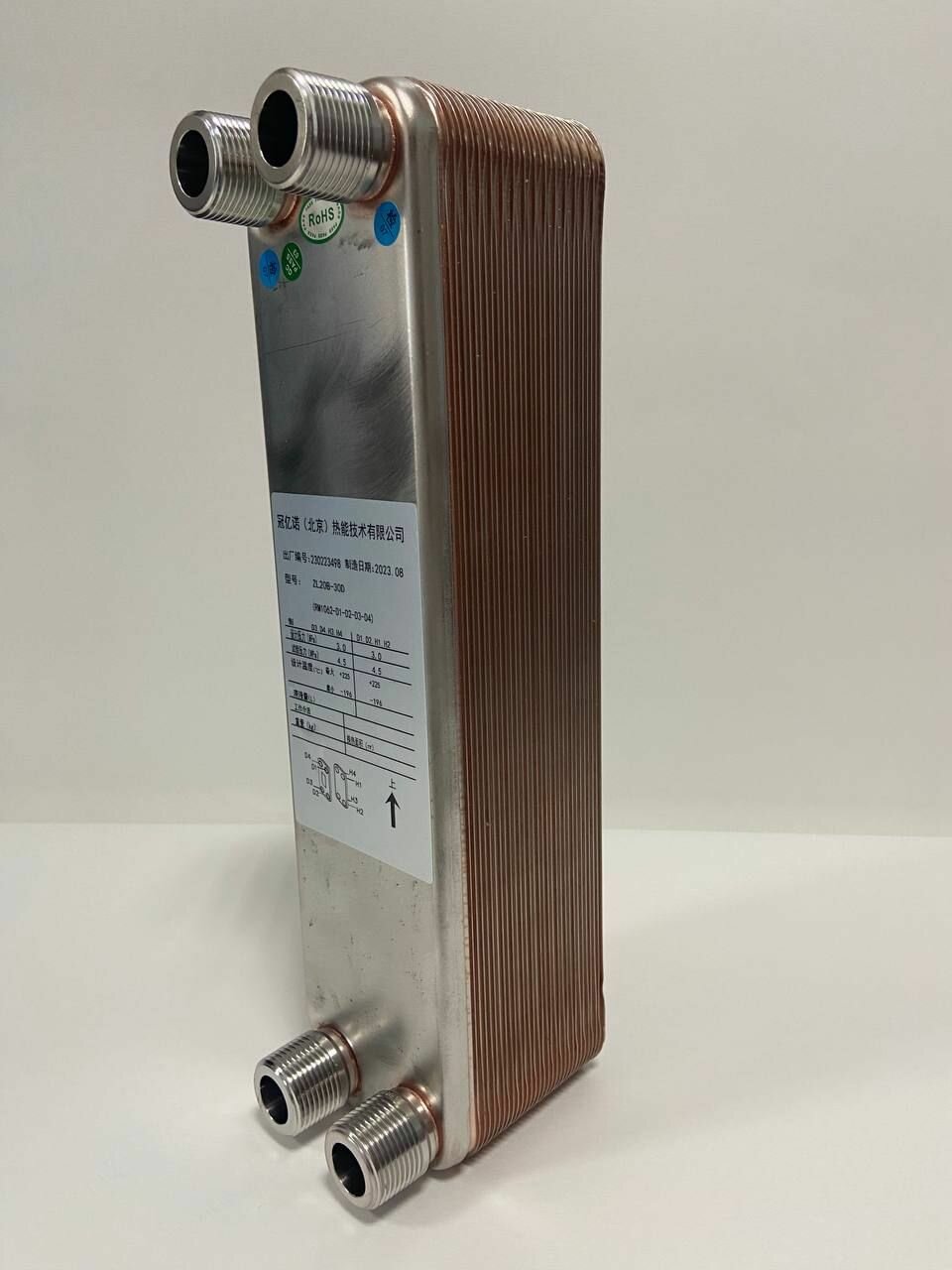 Паянный теплообменник BL20-30