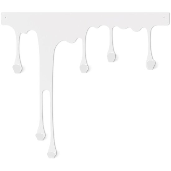 Вешалка Sheffilton SHT-WH34-M белый муар