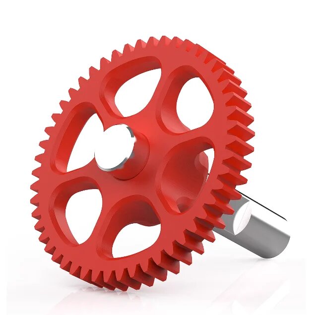 Voron 0,2/2,4 ЧПУ BNG редуктор колесо в POM для экструдеров PRUSA/Sherpa 50-зубчатый редуктор колесо для 3D принтера Voron 0,2/2.4